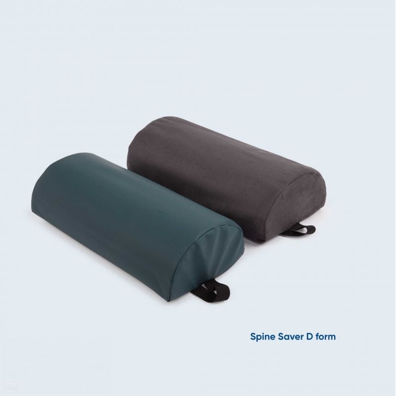 Spine Saver Lumbar Roll - Chiropractic Back Support Pillow - Medimart