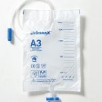 Aaxis 2000mL Urimax Drain Bag A2 - Push-Pull Drain - Medimart