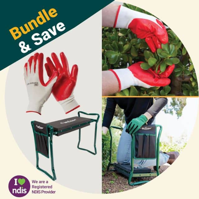 Kleva Precision Pruners Garden Bundle | Pruners, Saw, Kneeler, Sharpener, and Gloves - Medimart