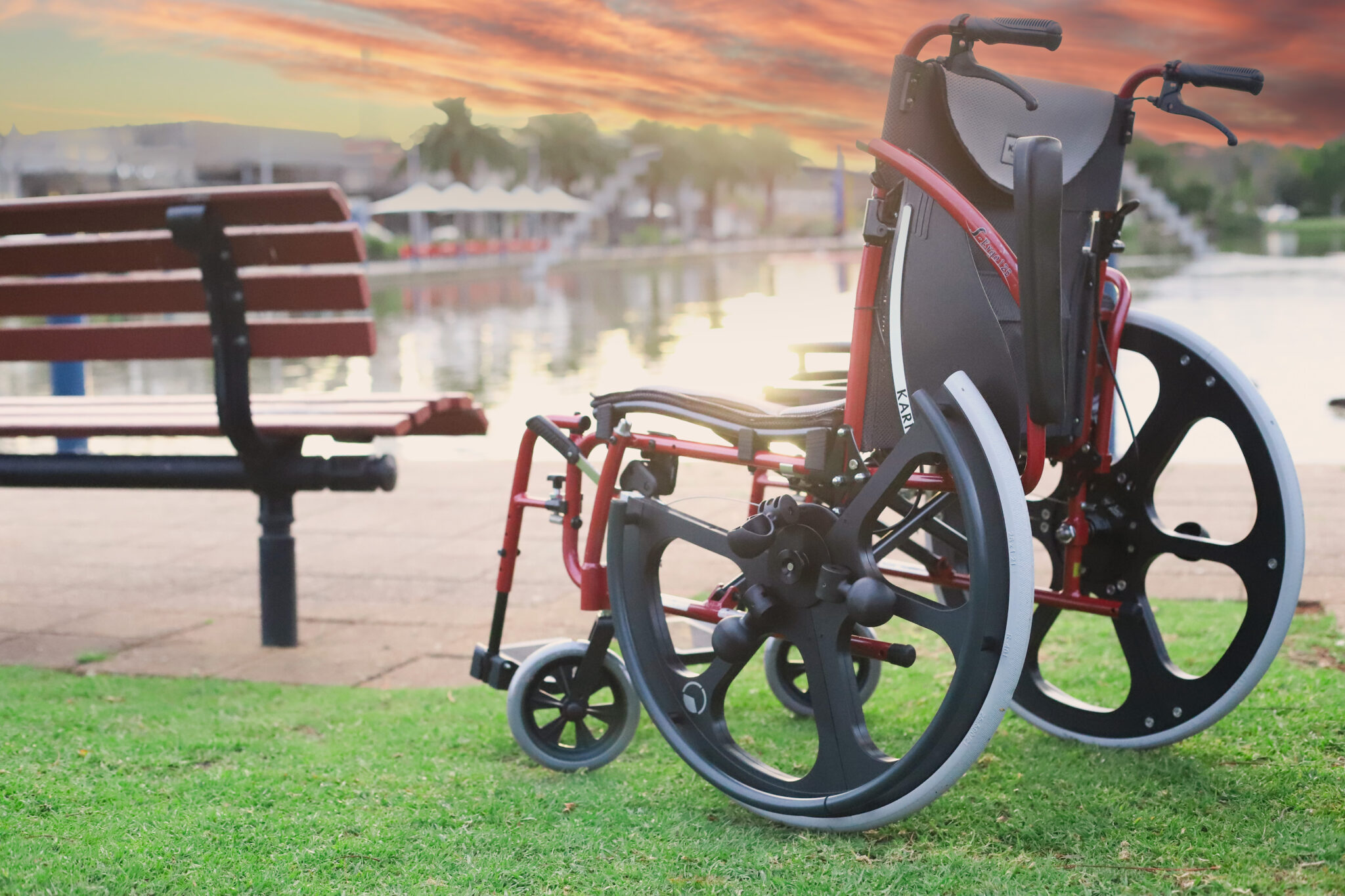 Trivida 24" Wheelchair Wheel Set - Medimart