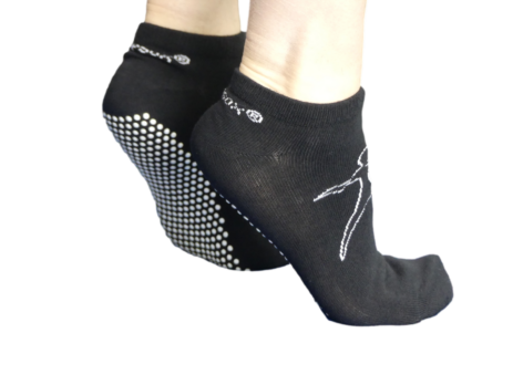 GripSox Black Ankle Socks - Medimart